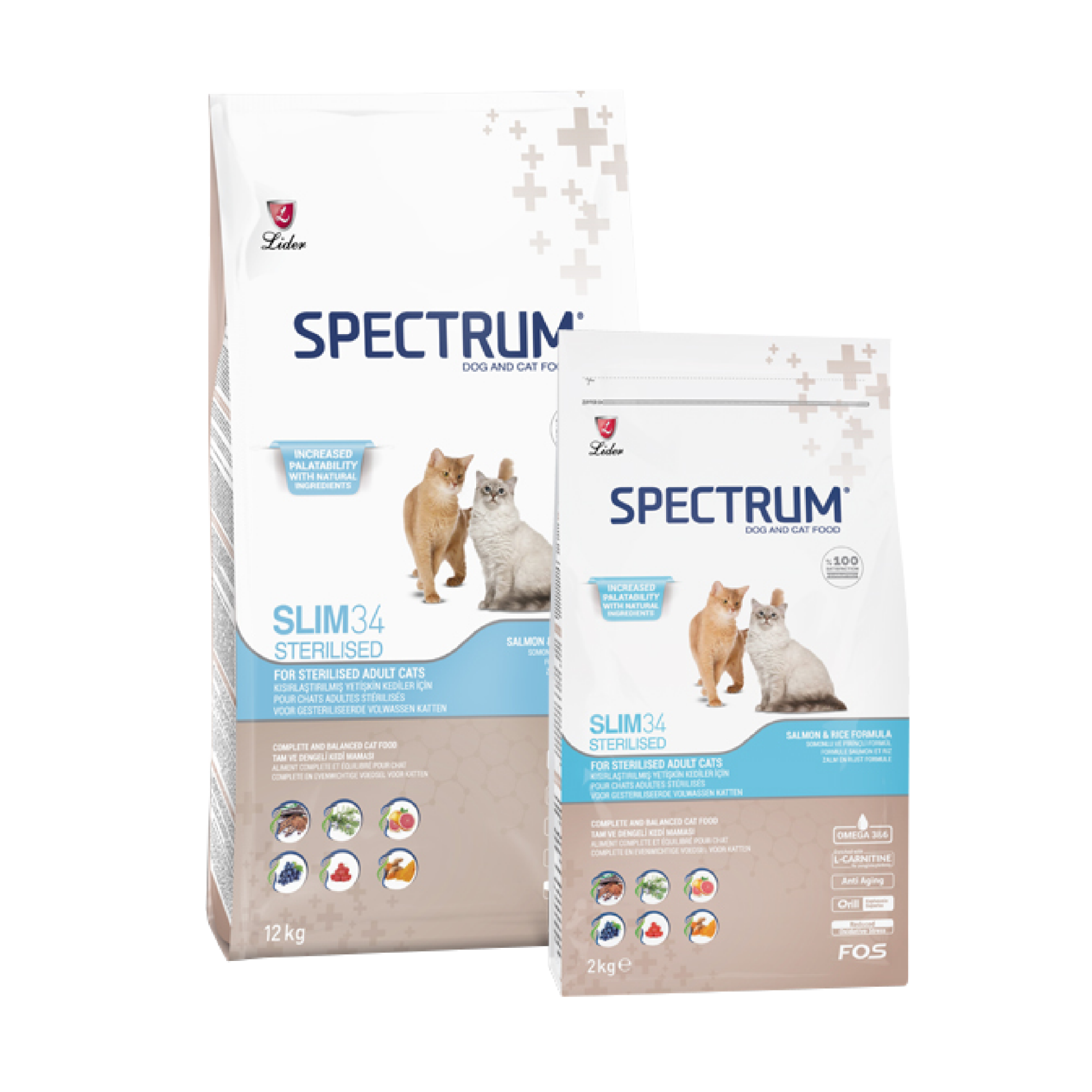 Spectrum Ultra Premium Slim 34 Adult Cat Food - Pro Feeds