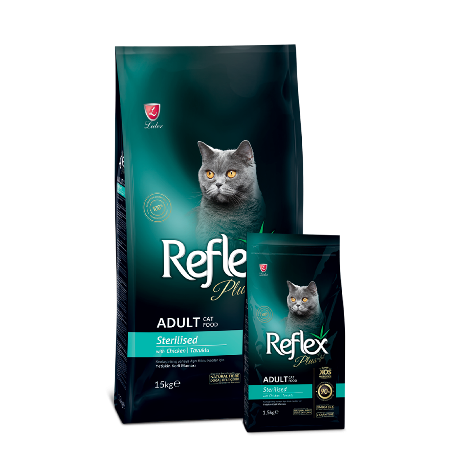 Reflex Plus Adult Cat Food Sterilised with Chicken - Pro Feeds