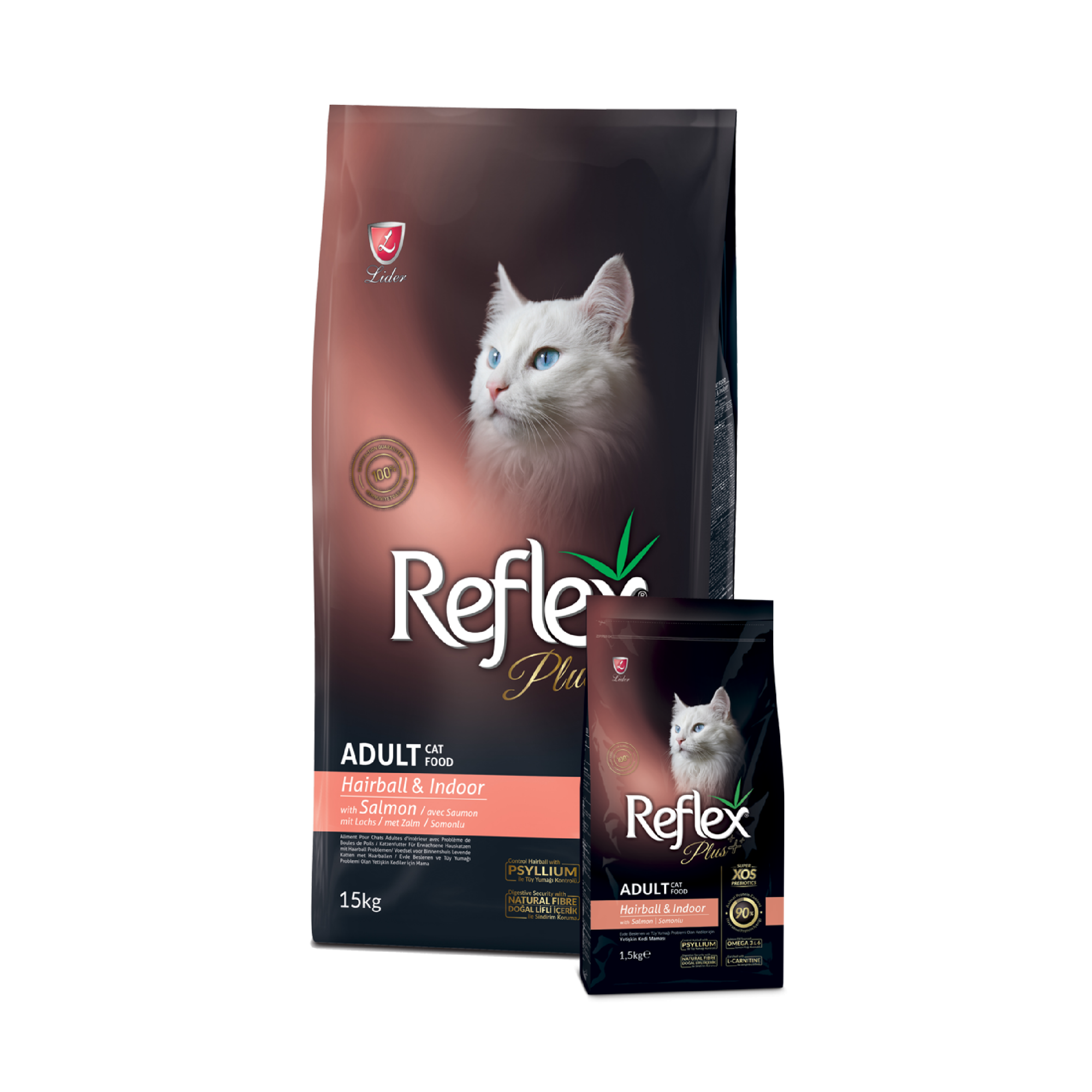 Reflex Plus Adult Cat Food Hairball & Indoor - Pro Feeds