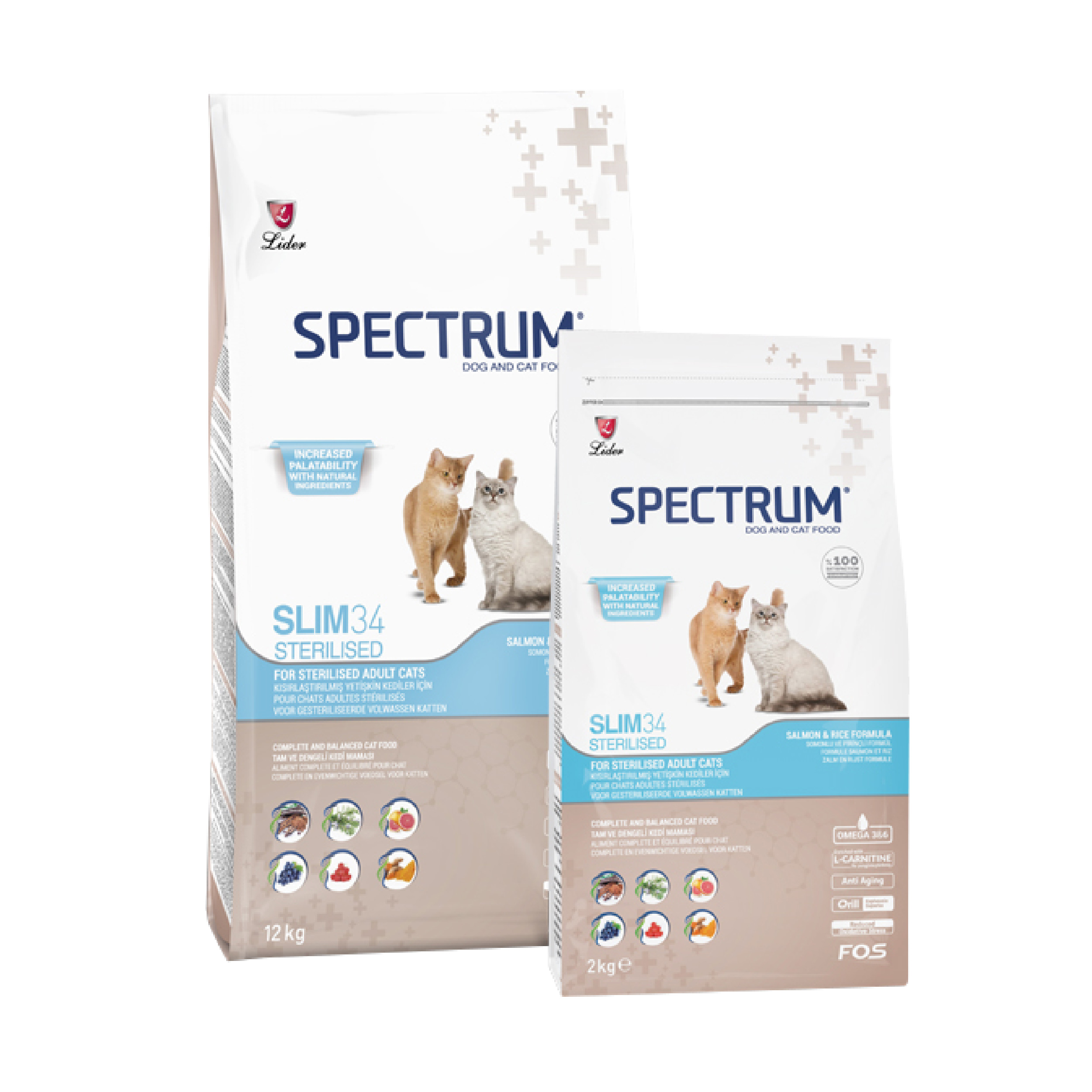 Spectrum Ultra Premium Slim 34 Adult Cat Food - Pro Feeds